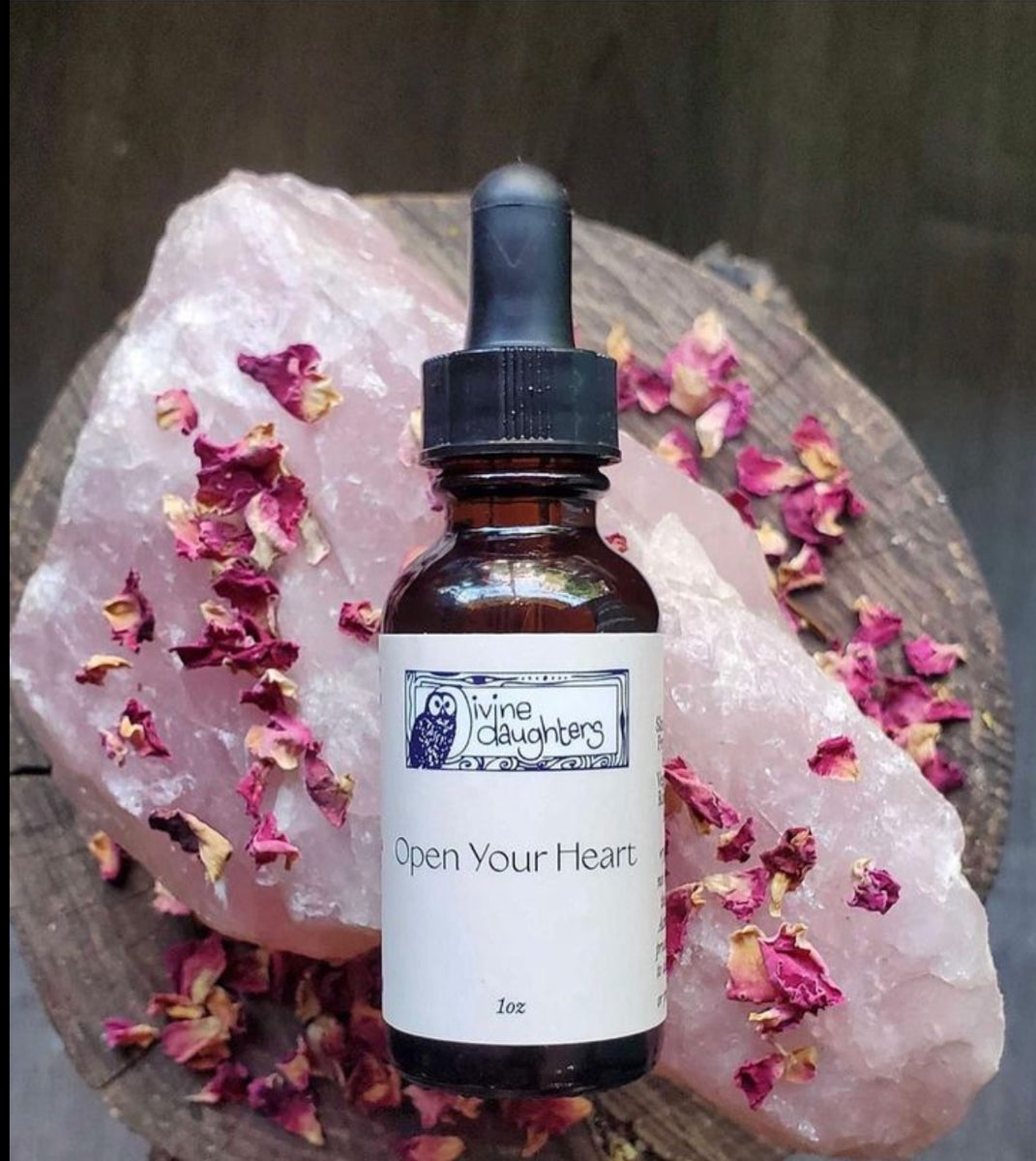 Open Your Heart Elixir for Moods - BESTSELLER – Divine Daughters Herbal